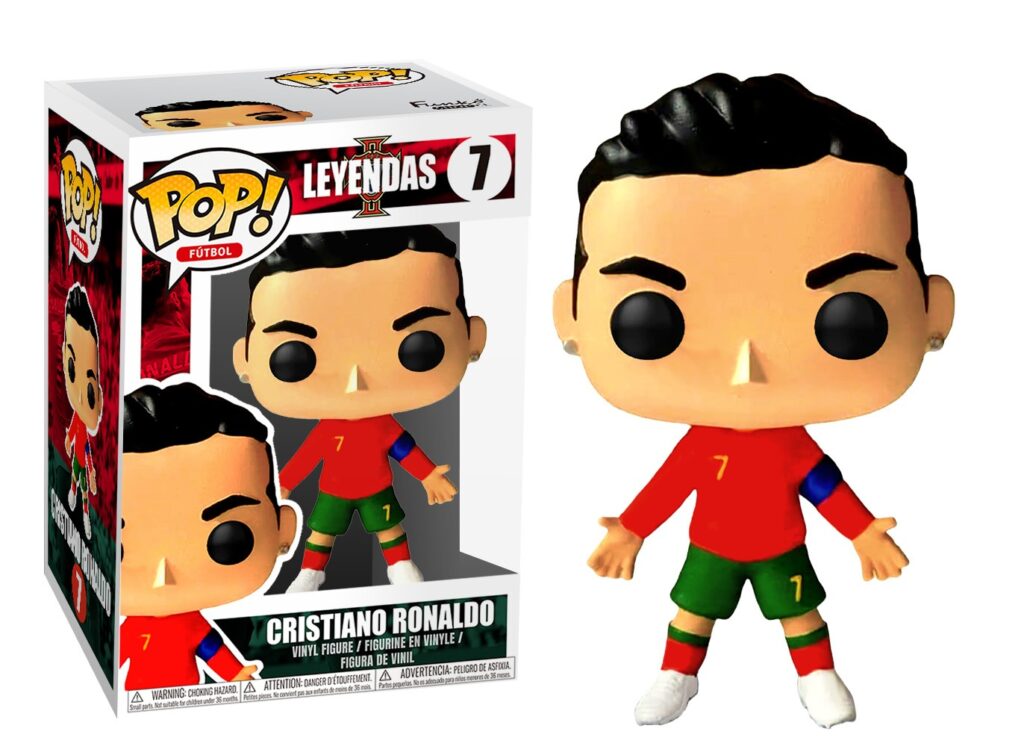 MFP007 Funko Pop! Custom – Leyendas 7 – Cristiano Ronaldo CR7 – Fanatikshop
